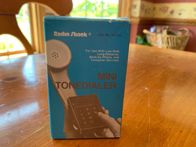 Radio Shack Mini Tone Dialer Model No. 43-138 good Condition still ...
