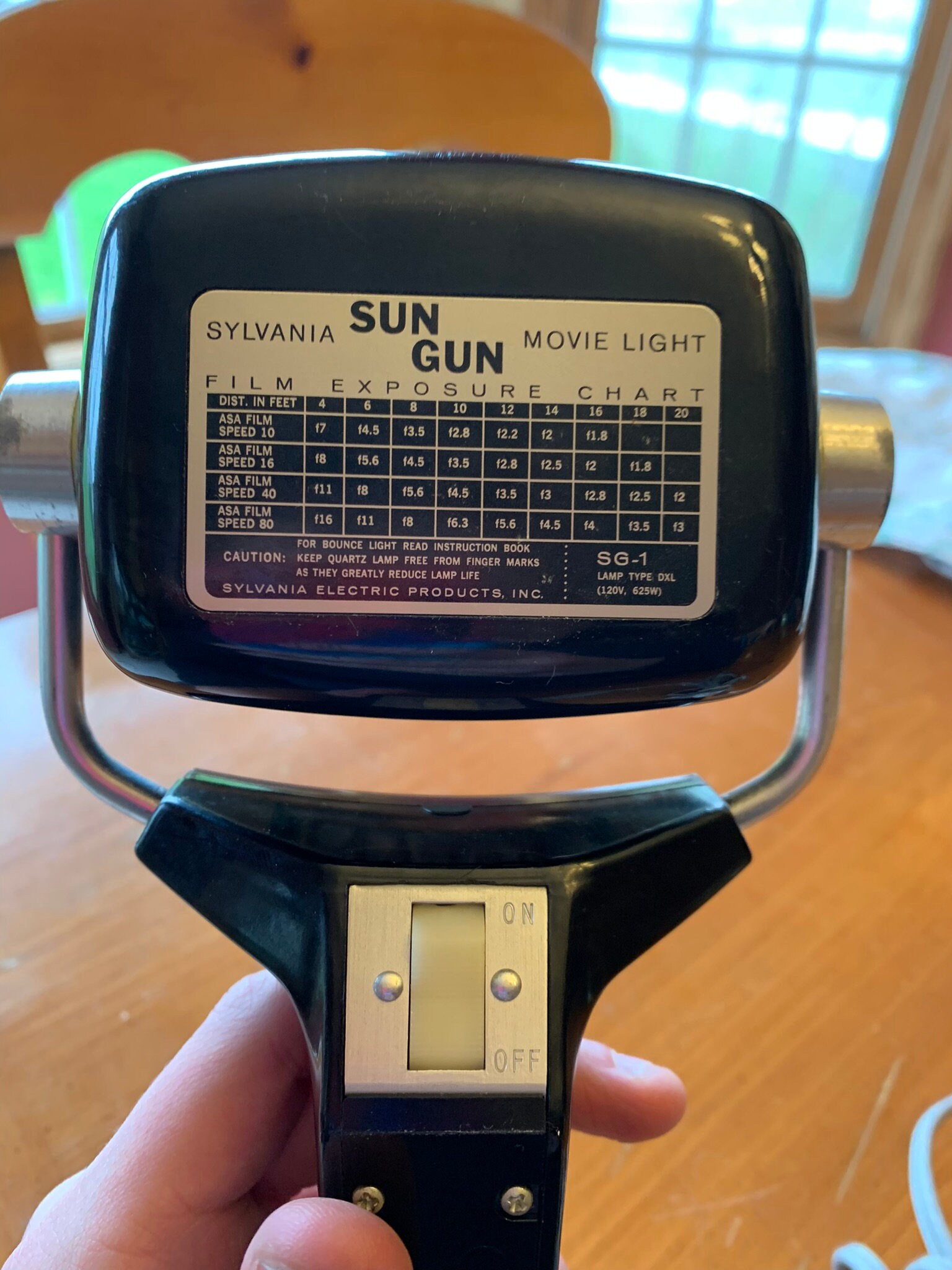 Sylvania-sun-gun-movie Light for Movies and Film. good - Etsy