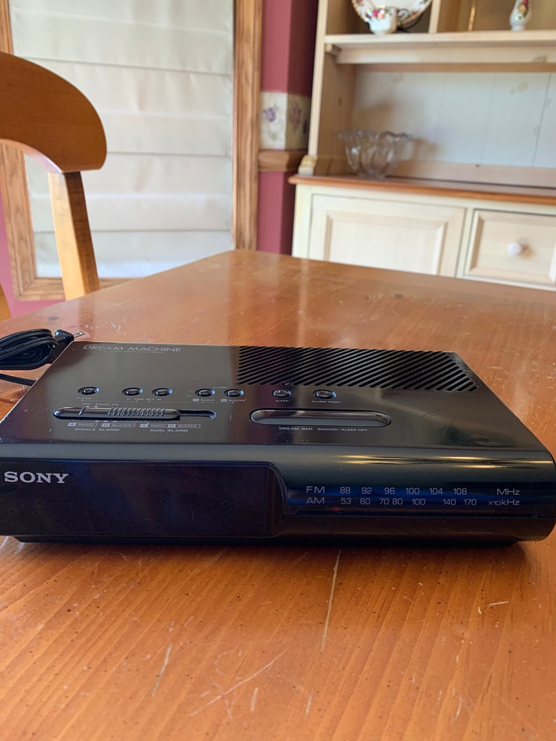 Sony Dream Machine Clock Radio Model ICF-C350 scratches - Etsy