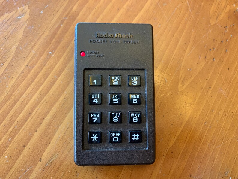 Radio Shack - Mini Tone Dialer Model No. 43-138 (good Condition ...