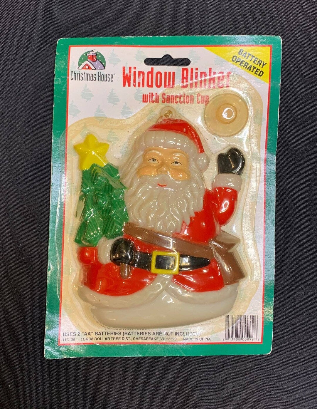 Vintage Santa Window Blinker - Etsy
