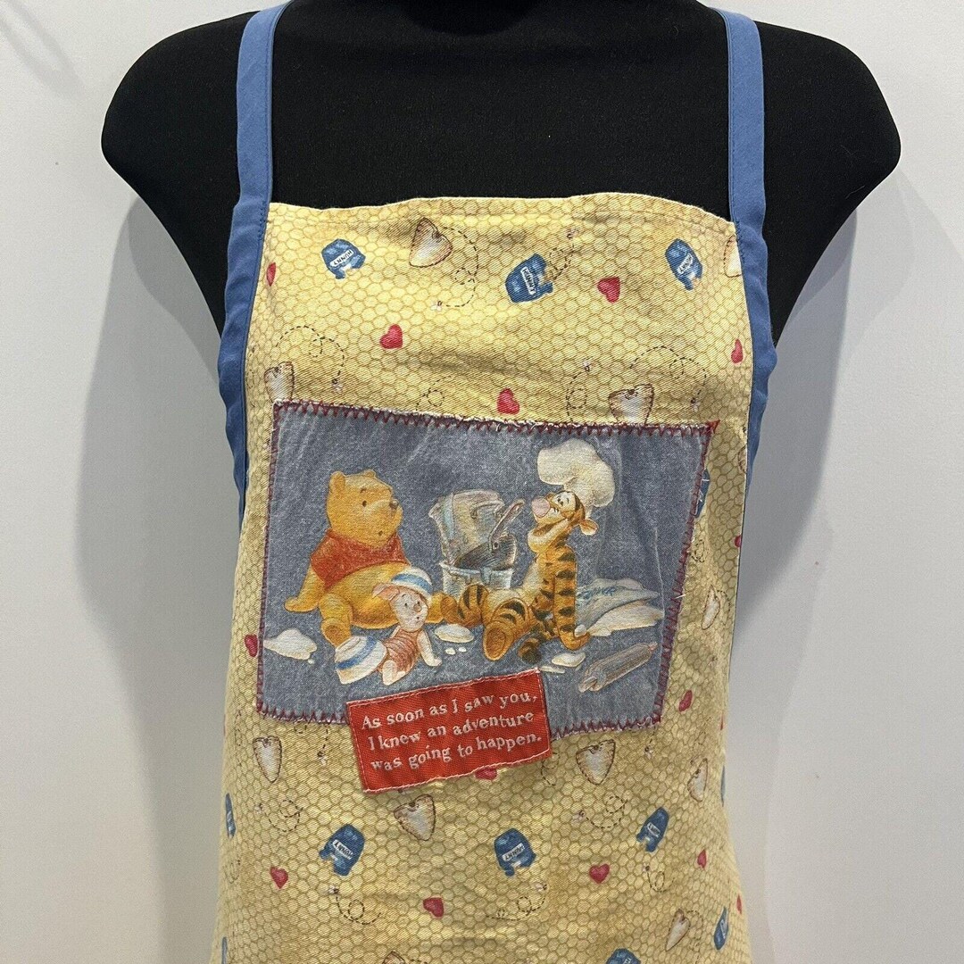 Disney Winnie the Pooh & Tigger Friends Adventure Apron Honey Pots ...