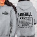 Baseball Mom Hoodie, Sport Mom Hoodie, Baseball Mom My Wallet is Empty ...