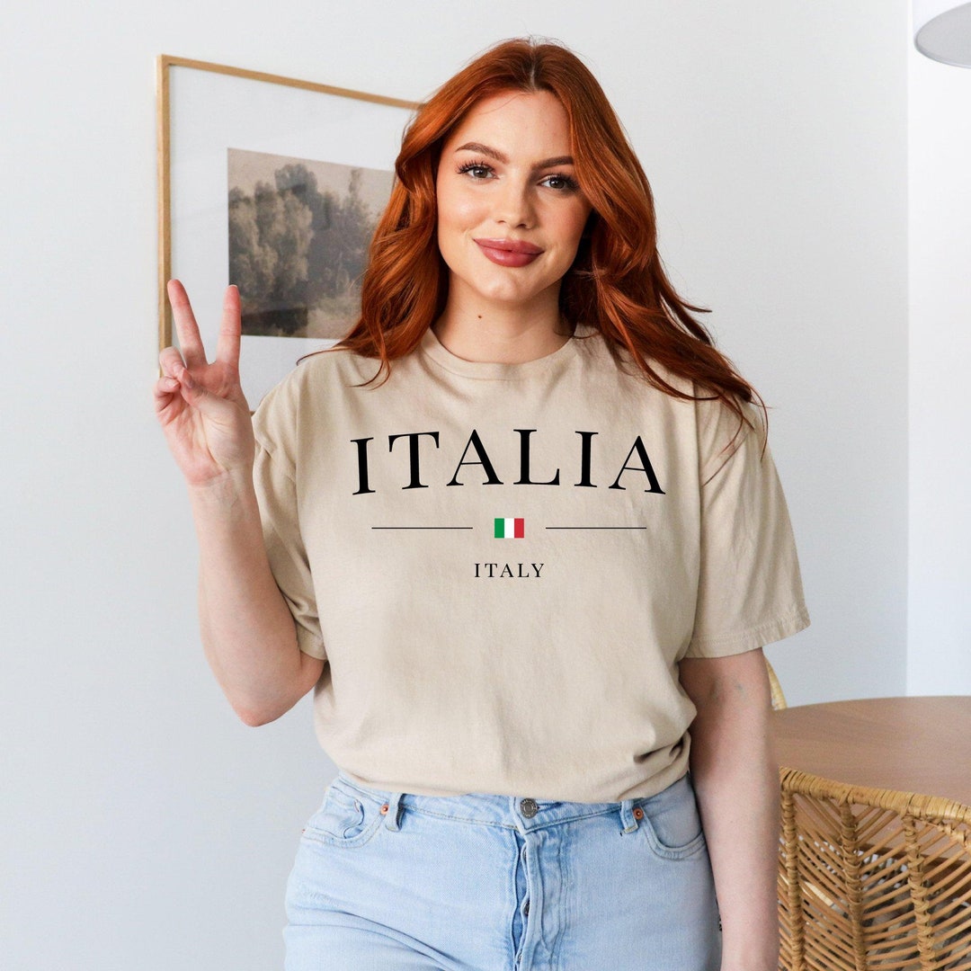 Italia Flag Shirt, Italia Shirt, Italy Lover,italian Style,italy Pride ...