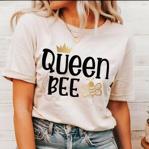 Queen Bee Shirt, Queen Bee Shirt, Save the Bees, Bee Shirt, Gift for ...