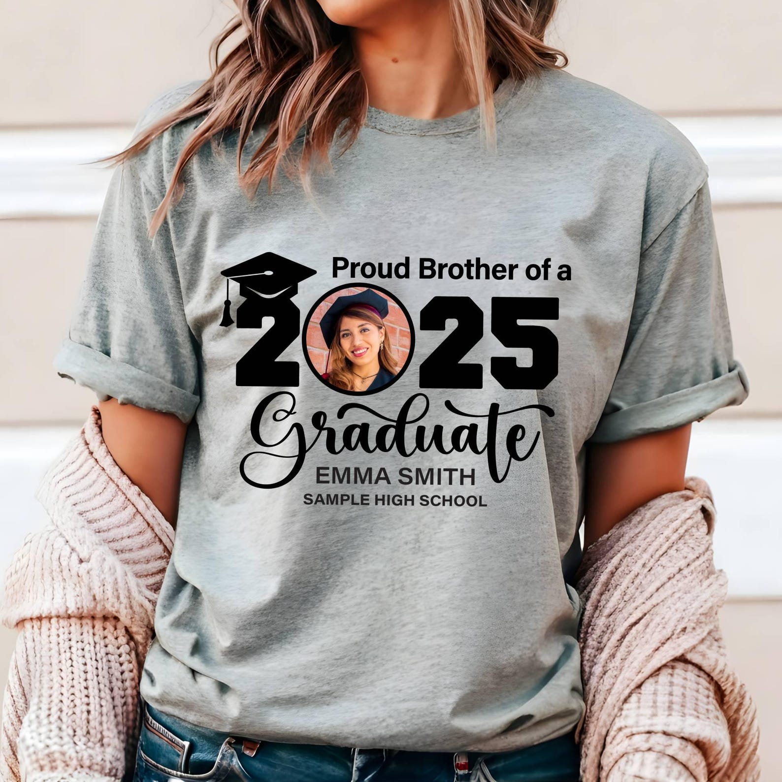 Custom Graduation 2025 Shirt,2025 Graduation Family Shirts, Proud ...