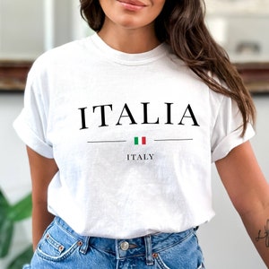 Comfort Colors© Ital Italia,italy Flag Shirt, Italia Shirt,italy Lover ...