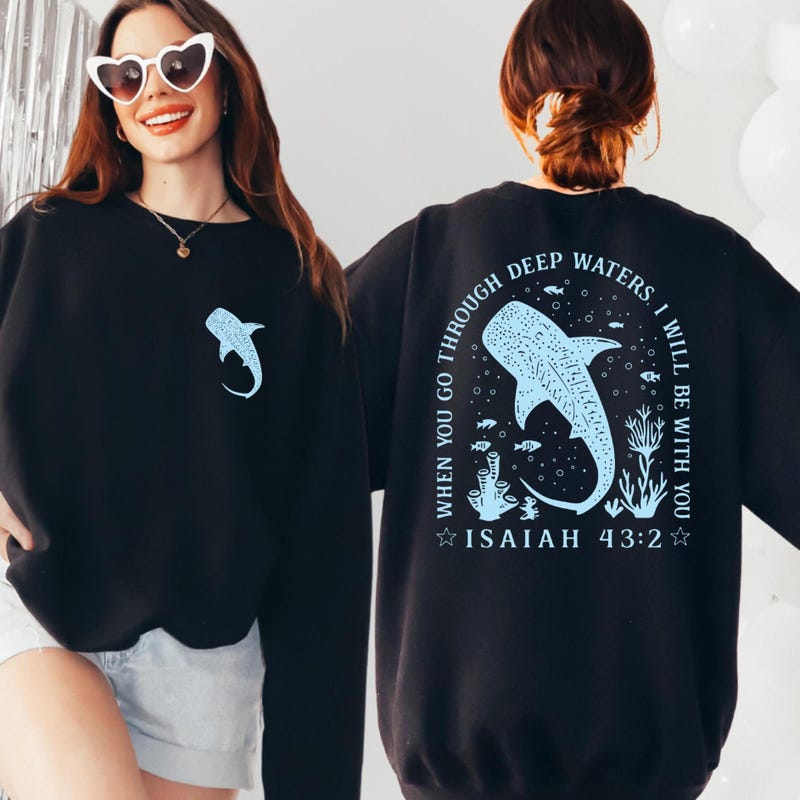 Whale Shark Sweatshirt - Etsy