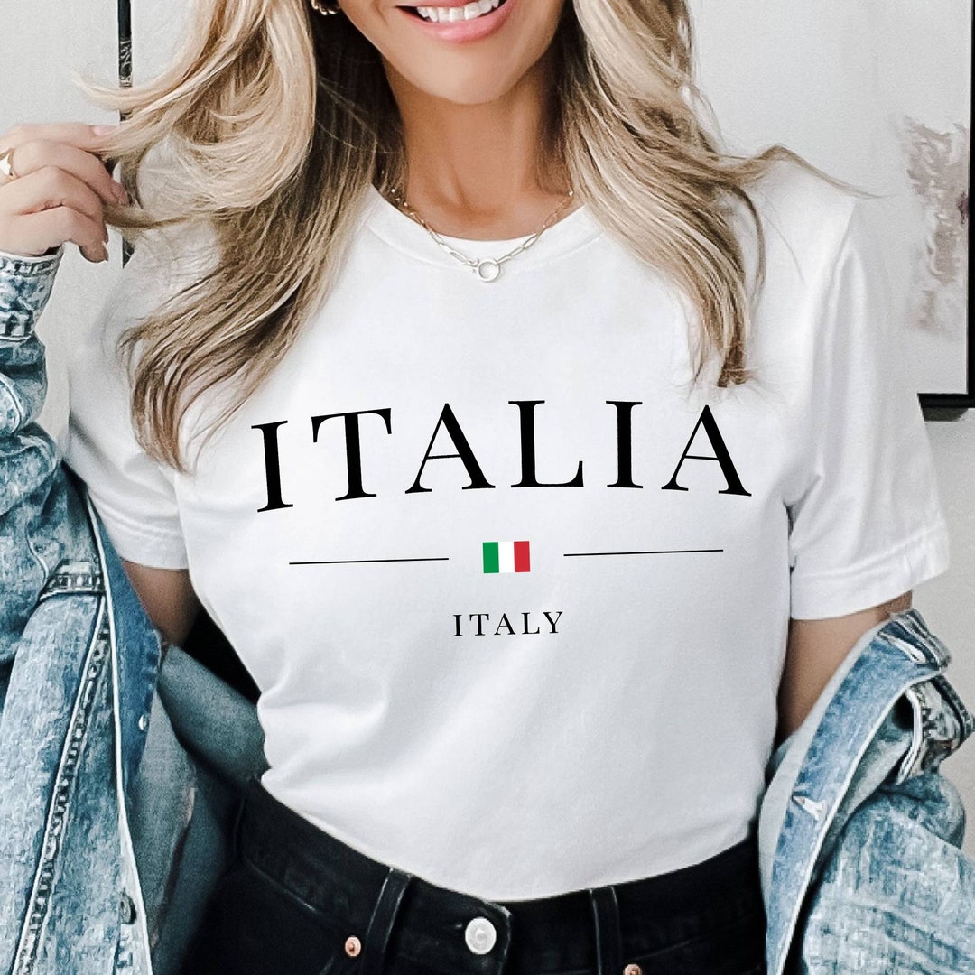 Italia Flag Shirt, Italia Shirt, Italy Lover,italian Style,italy Pride ...
