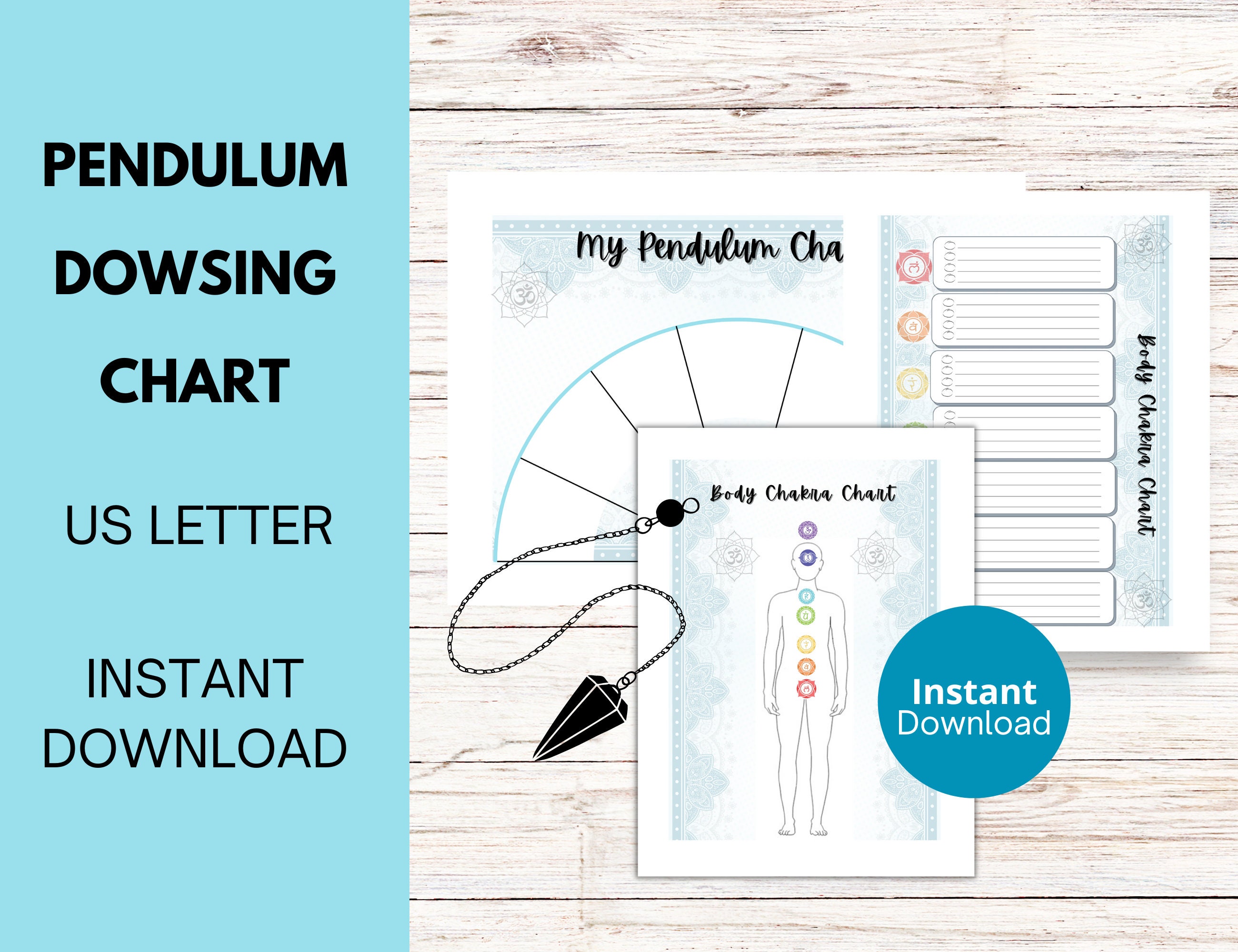 Pendulum Dowsing Chart Digital Download Printable Pendulum - Etsy Australia