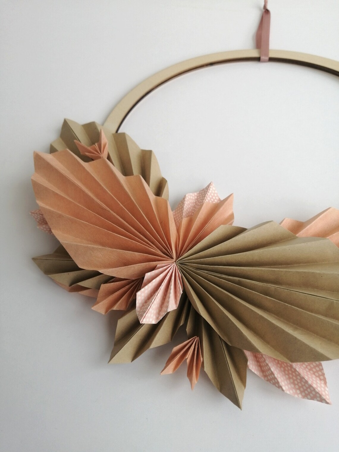Couronne En Origami. Papier Japonais. Déco Maison. Cadeau. - Etsy