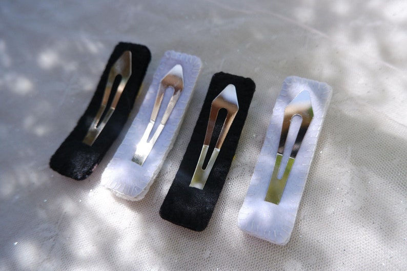 Hand Embroidered Rose Hair Clip Antique Rose Hair Accessories Vintage ...