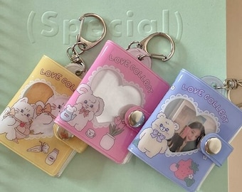 Mini Photo Album Keychain - Etsy