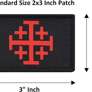 Jerusalem Cross Knights Templar Flags “crusaders Cross” Military ...