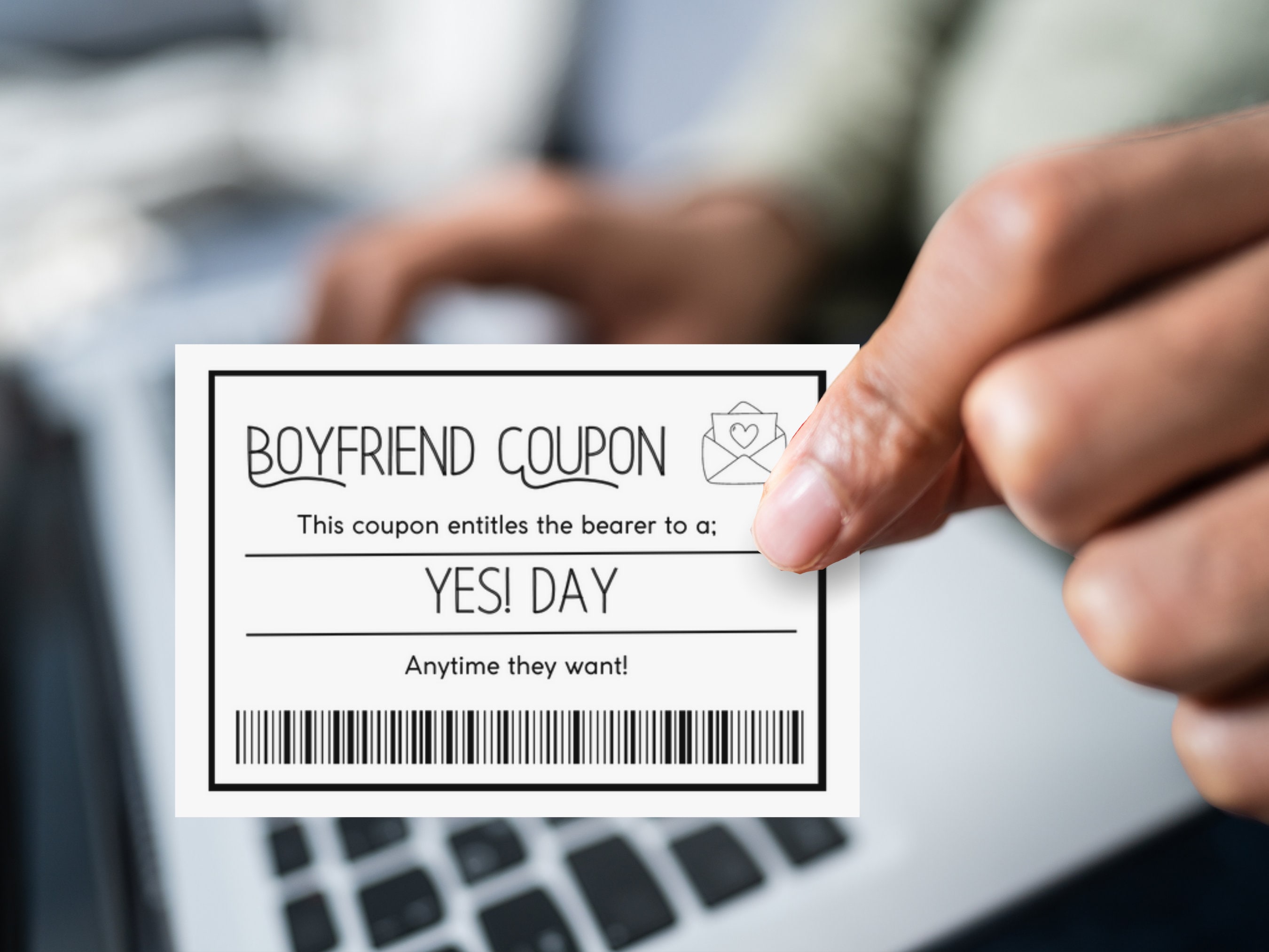 Boyfriend Coupon Book, Vouchers for Boyfriend, Printable Vouchers, Gift ...