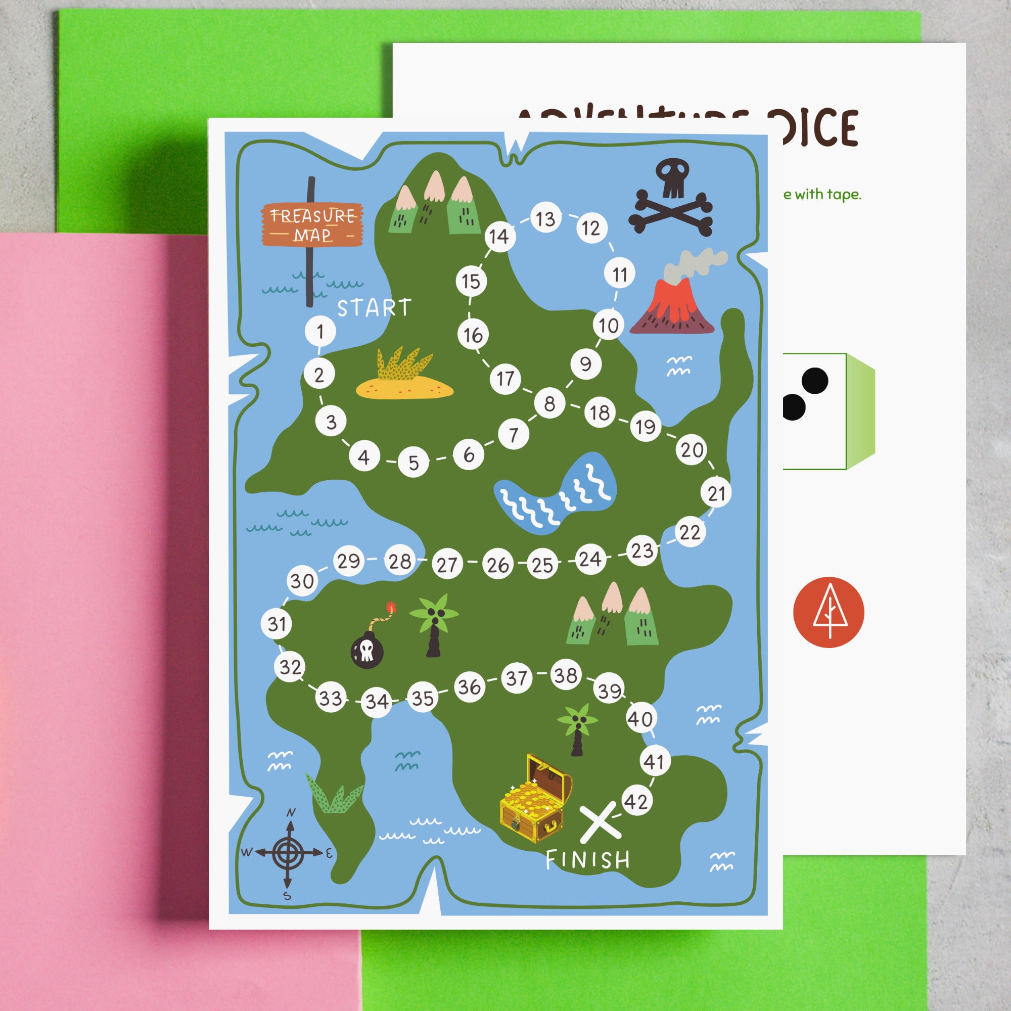 Printable Kids Adventure Activity Pack, Printable Summer Activity ...