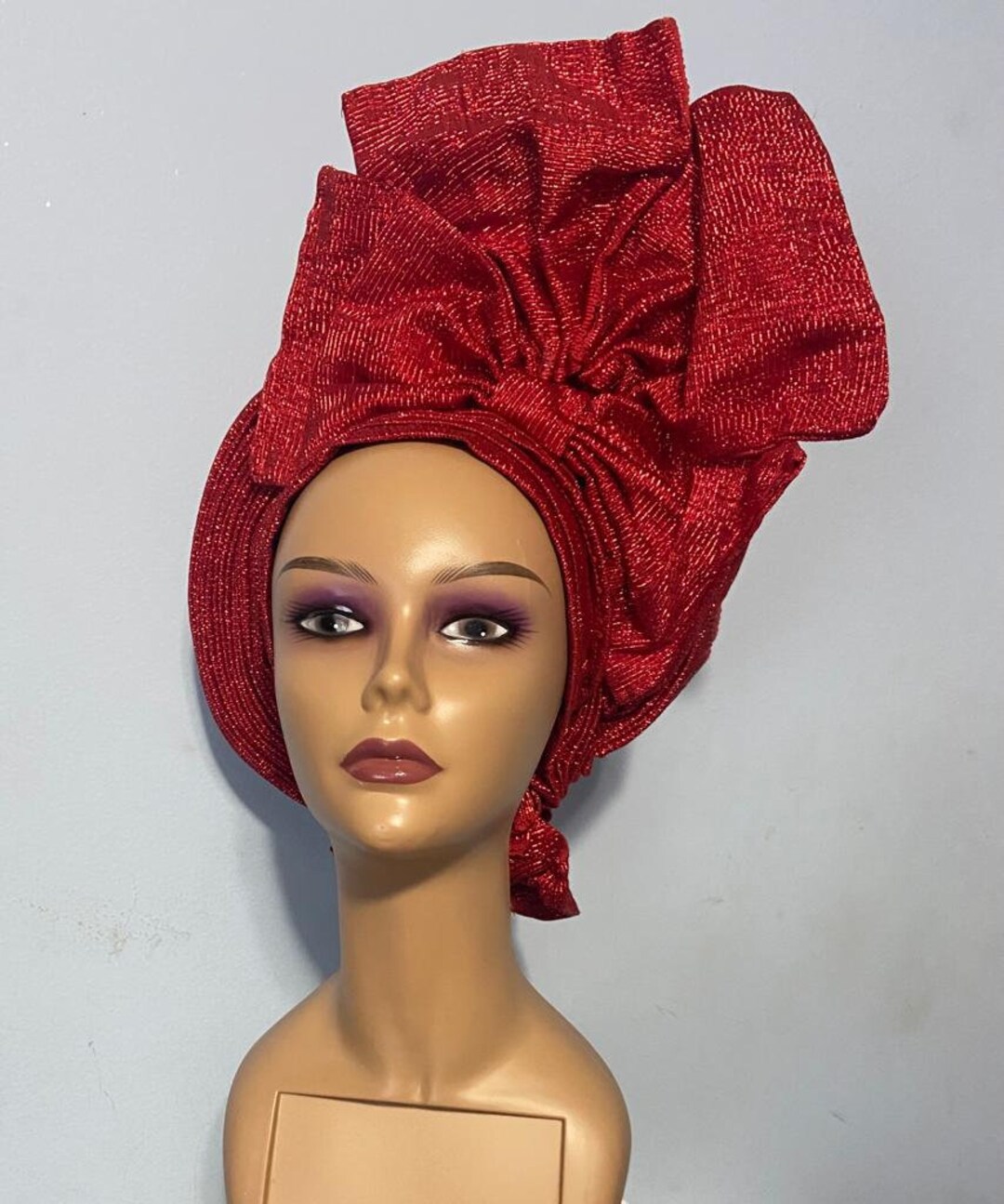 Nigerian Auto Gele , Pre-styled Auto Gele - Etsy