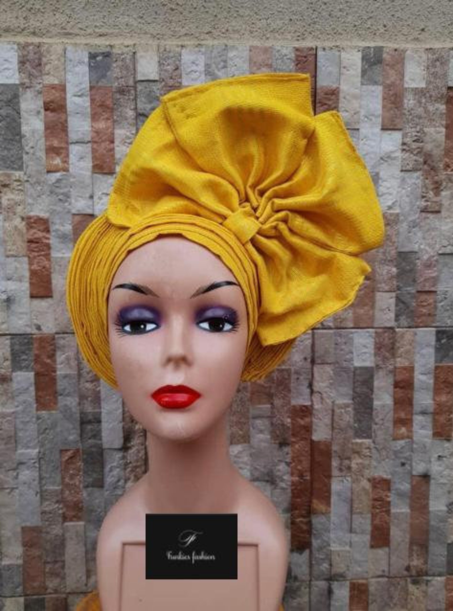Nigerian Auto Gele , Pre-styled Auto Gele - Etsy