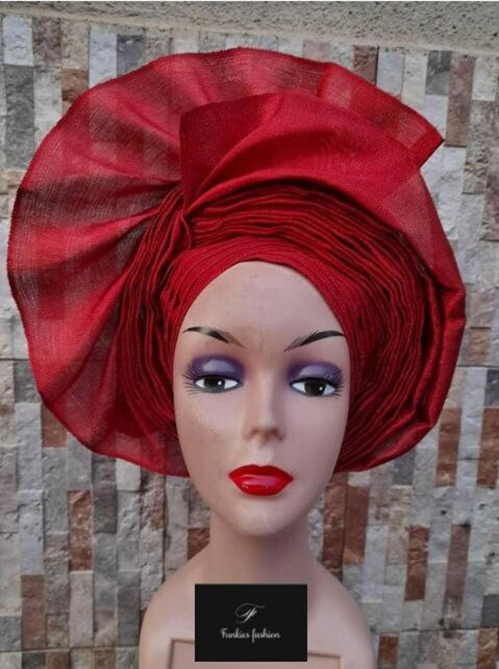 Nigerian Auto Gele , Pre-styled Auto Gele - Etsy