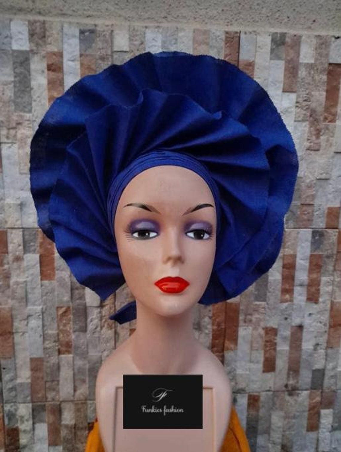Nigerian Auto Gele Pre-styled Auto Gele - Etsy Canada