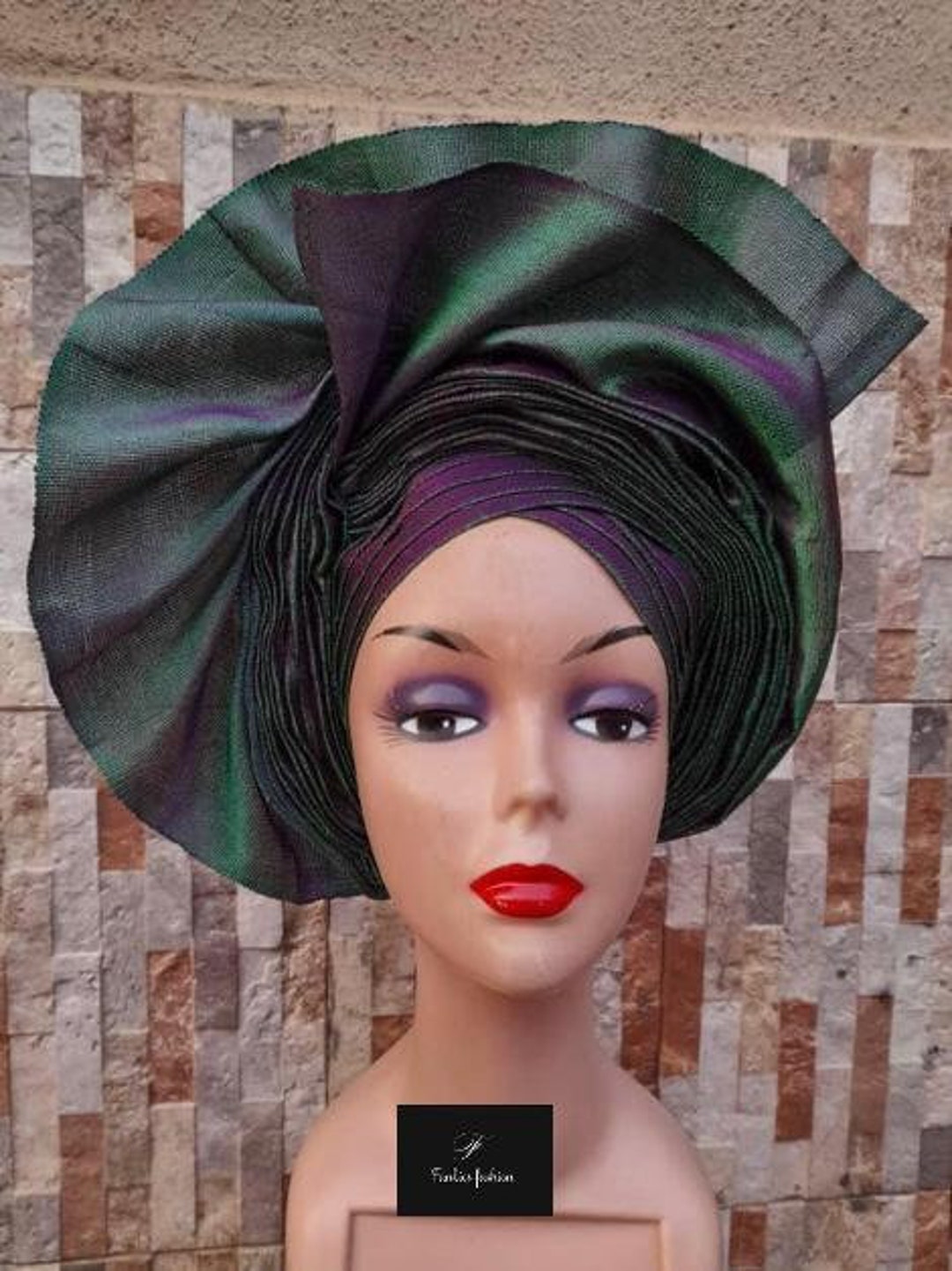 Nigerian Auto Gele , Pre-styled Auto Gele - Etsy