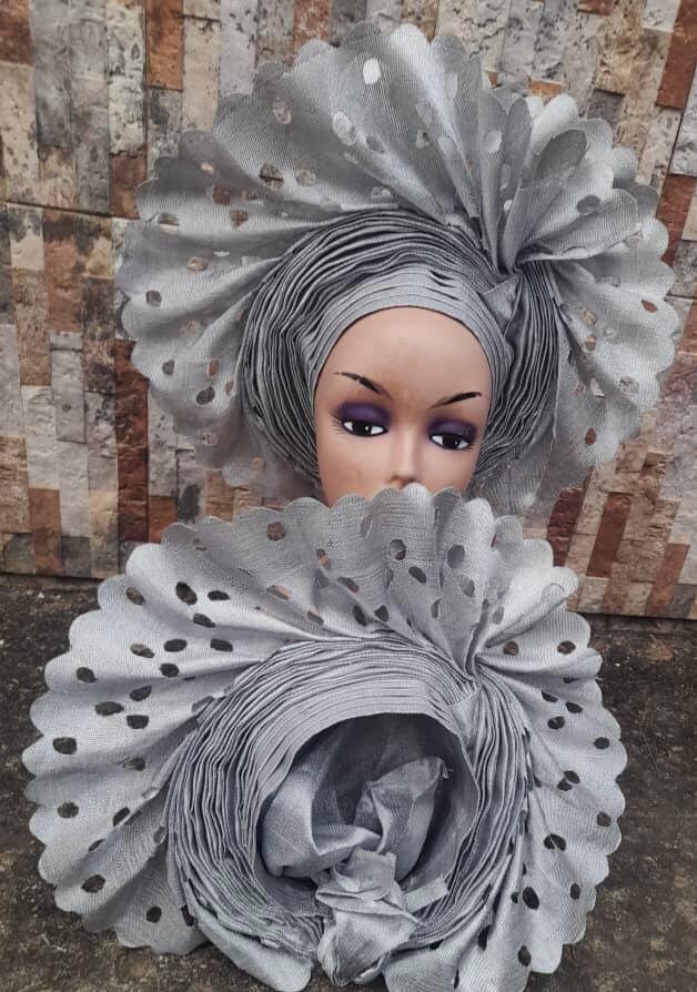 Nigerian Auto-gele - Full-fan Laser Cut Auto-gele - Etsy
