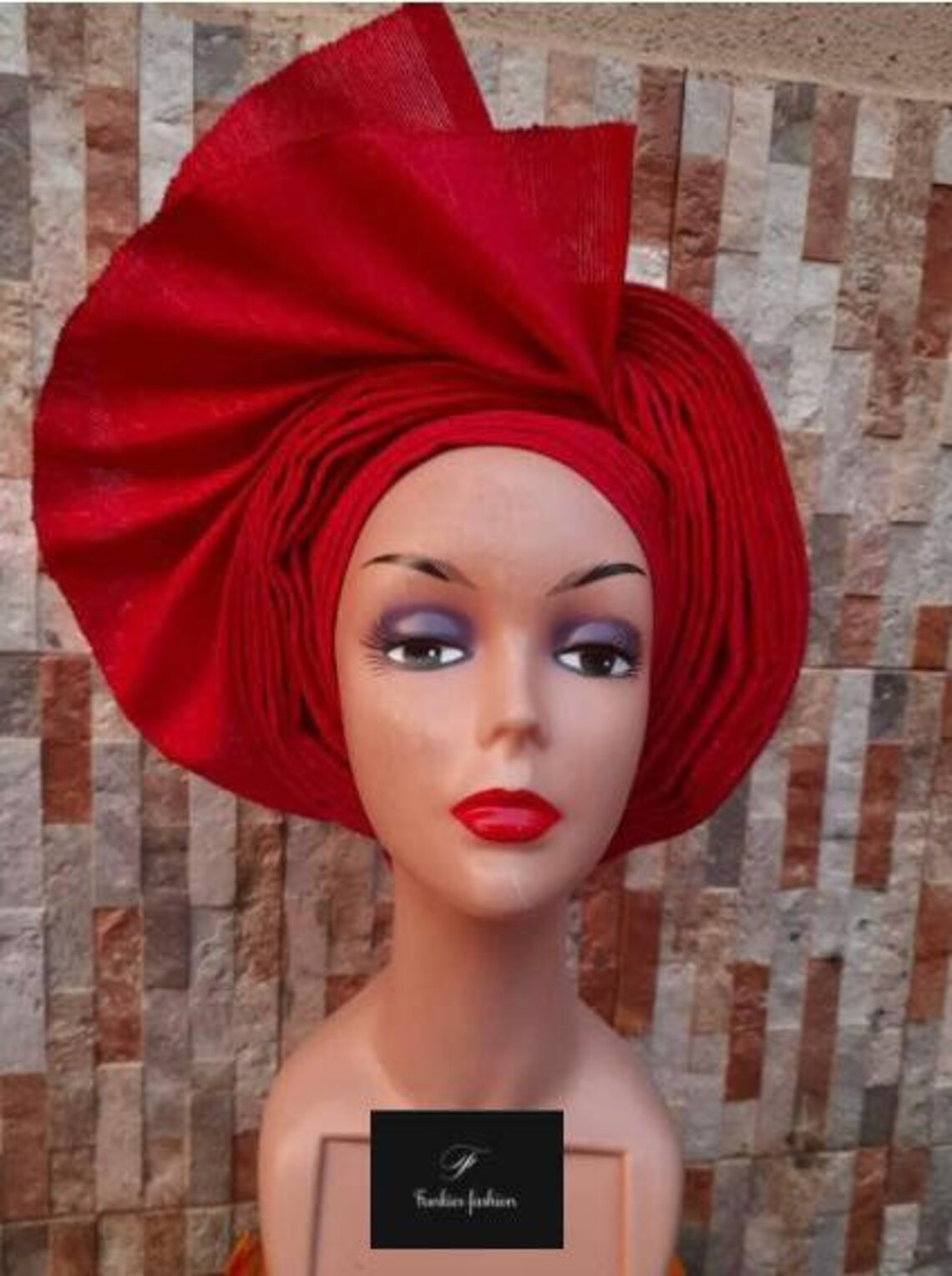 Nigerian Auto Gele , Pre-styled Auto Gele - Etsy UK