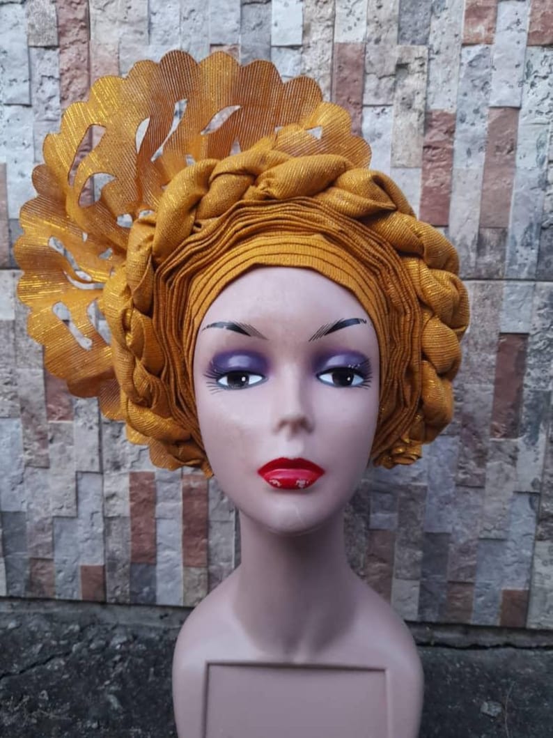 Nigerian Auto-gele - Laser Cut With Twist - Etsy