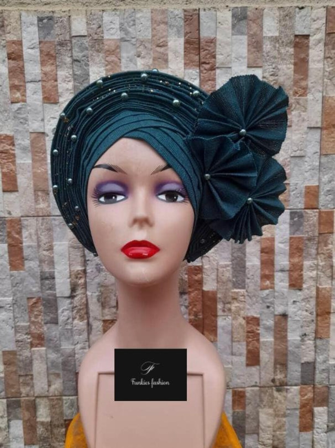 Nigerian Auto Gele , Pre-styled Auto Gele - Etsy
