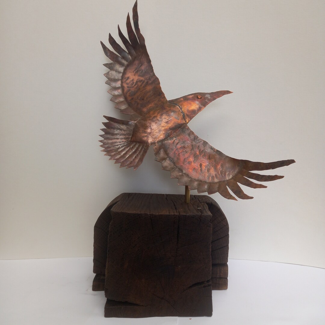 Copper Crow - Etsy
