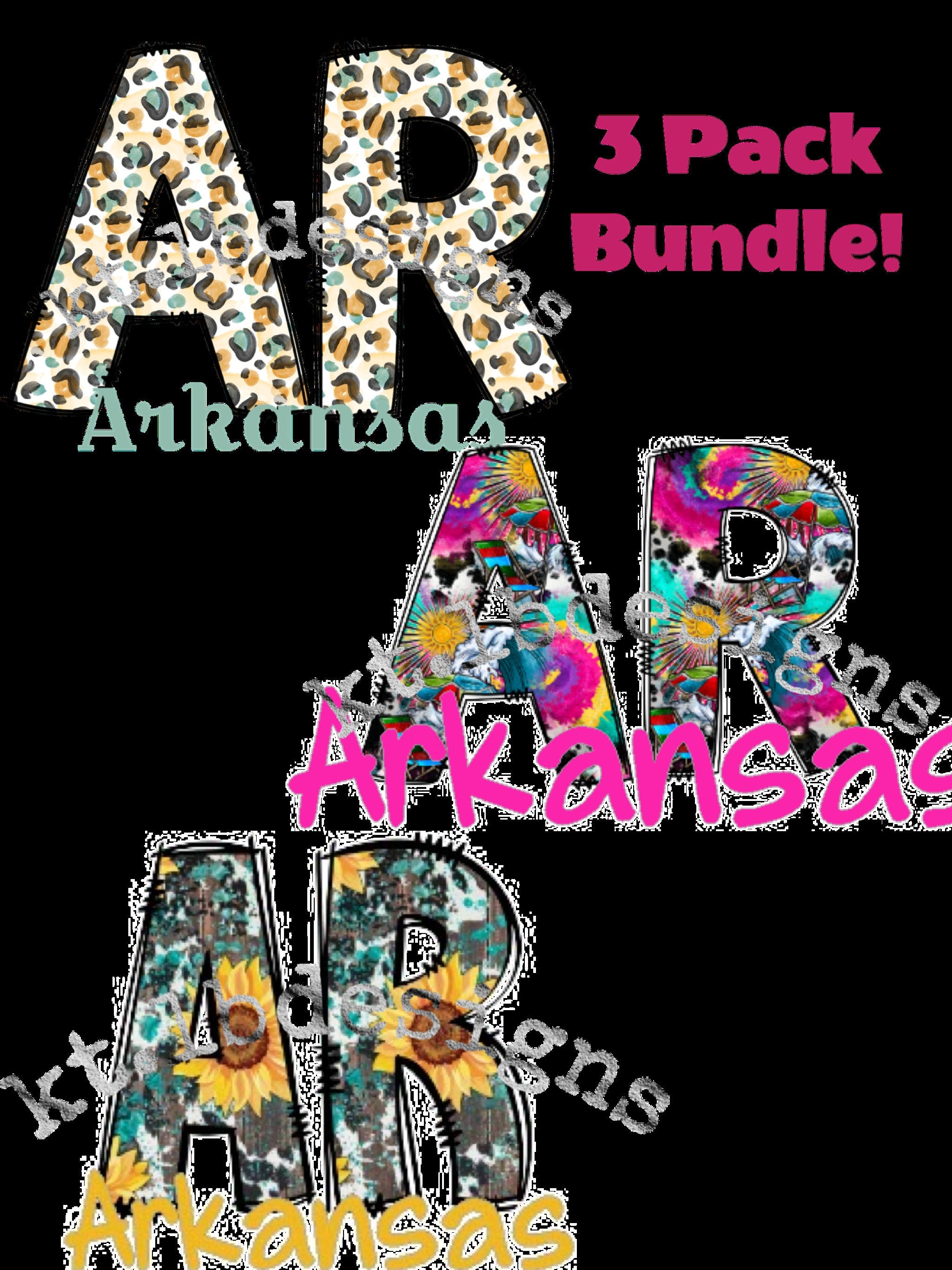 Arkansas PNG Bundle - Etsy