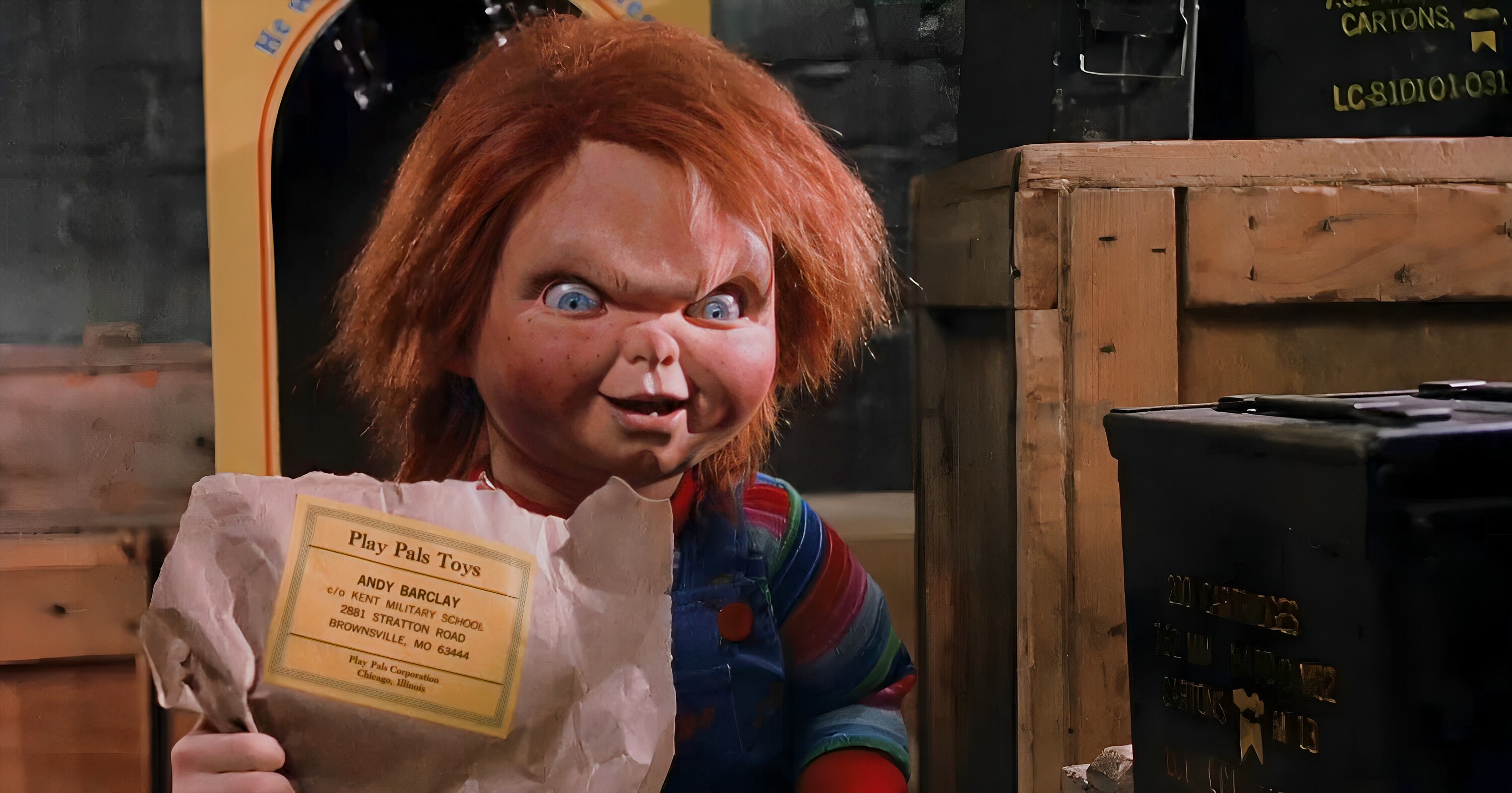 Child's Play 3 Rare Sticker Replica Chucky Kent Military School Prop ...