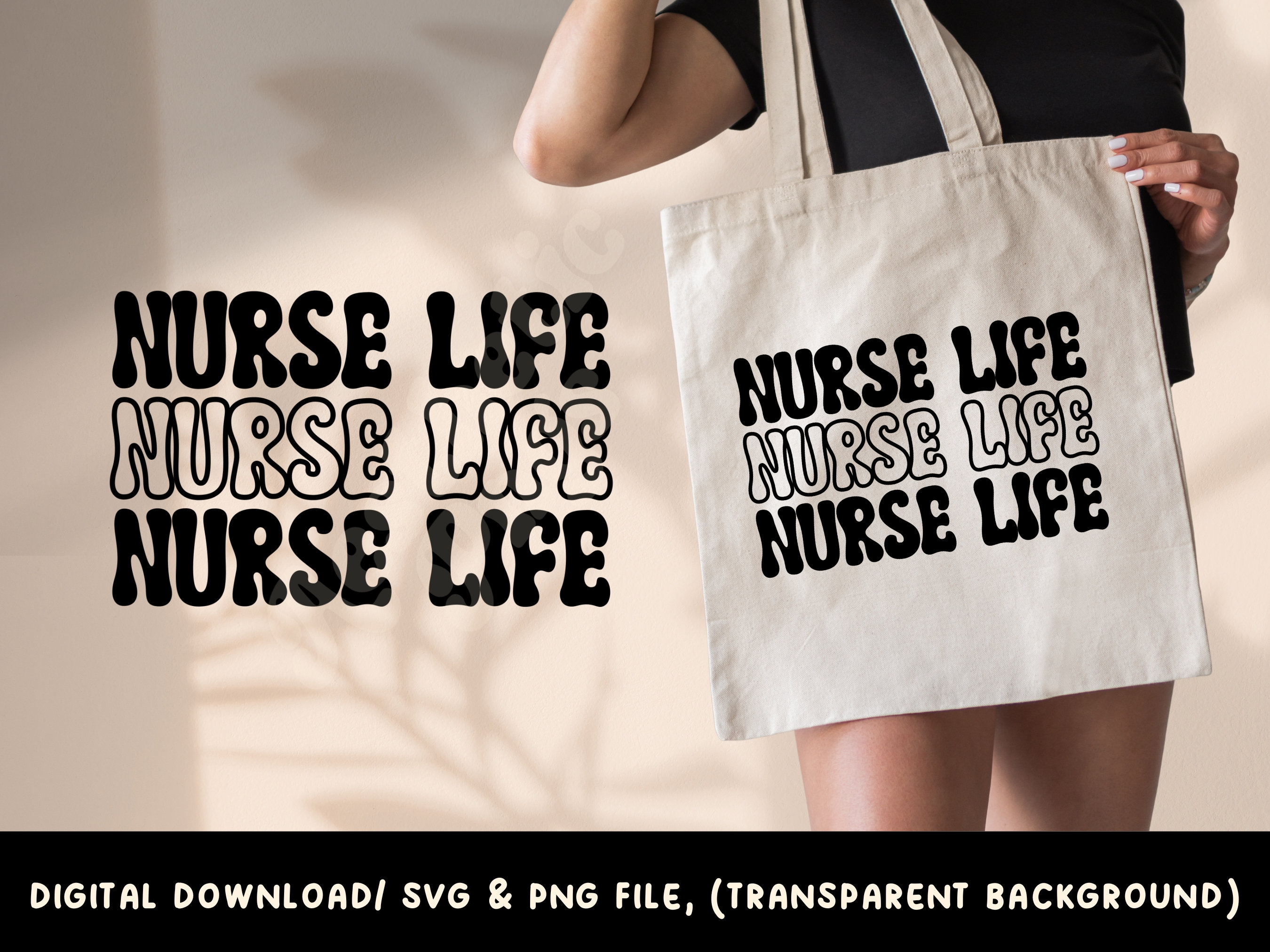 Nurse Life SVG Nurse Clip Art Nurse Life PNG Nurse Sayings - Etsy