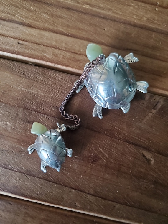 Vintage mexico sea turtle - Gem