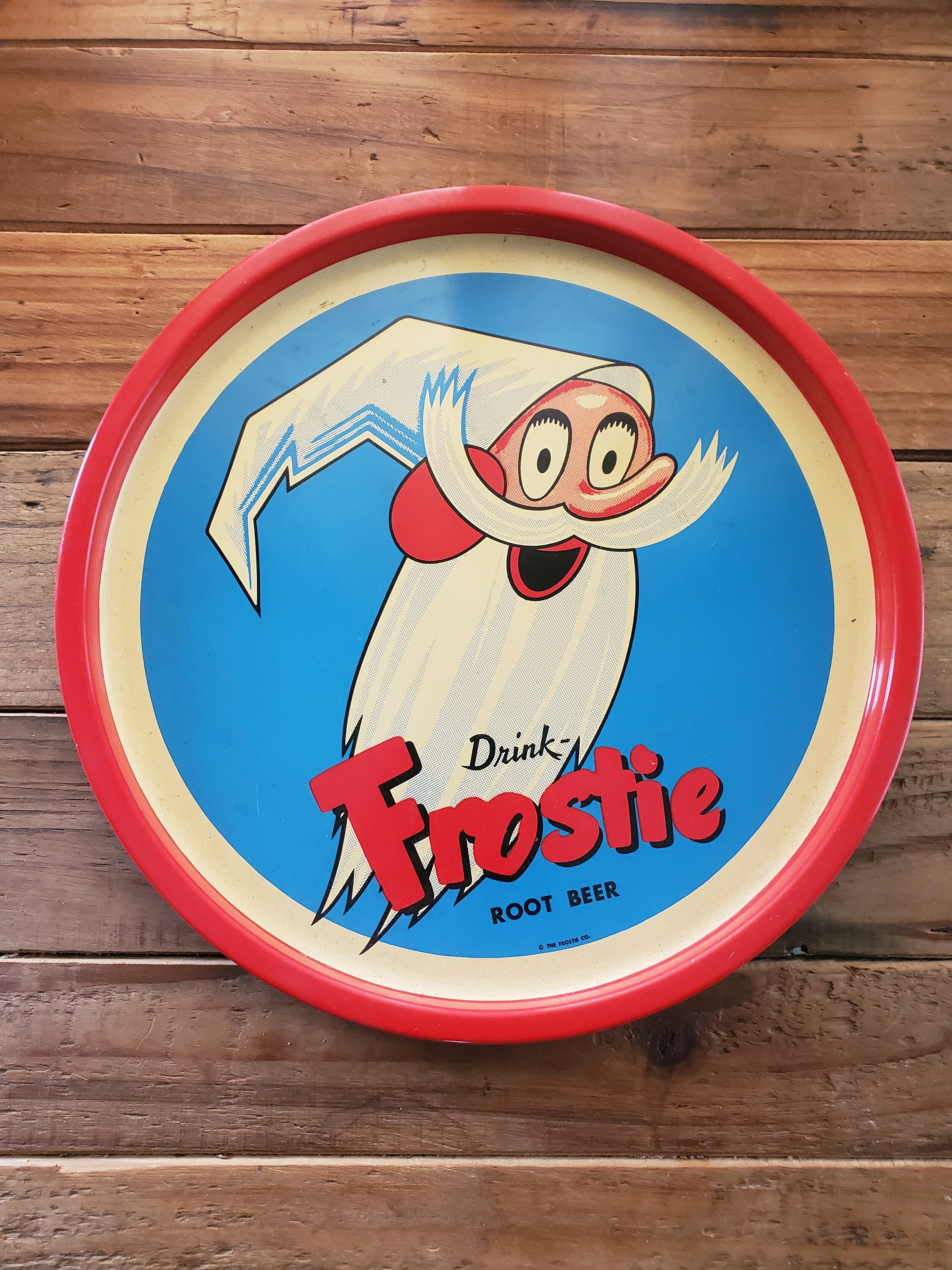 Vintage Drink Frostie Root Beer Advertisment Tin Tray - Etsy
