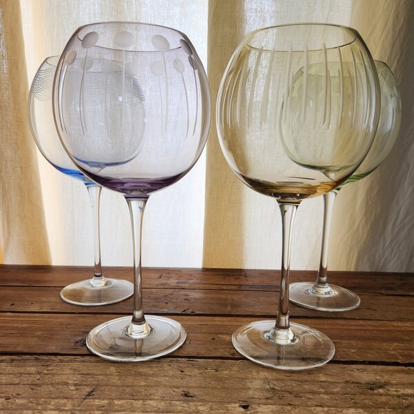 Balloon Wine Glass - Etsy