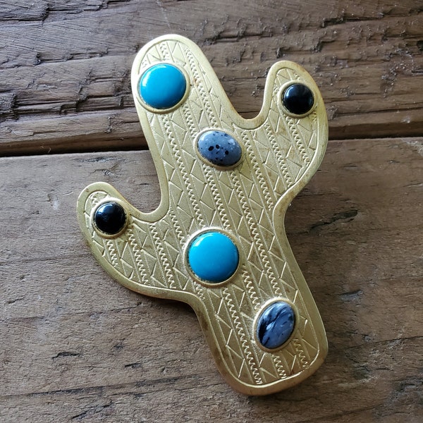 Cactus Pin - Etsy