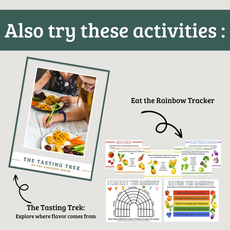 Taste Testing by Color Tasting Trays Printable Kids Activity - Etsy