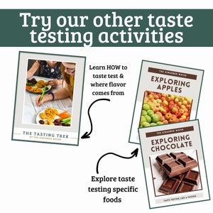 Taste Testing Printable for Cooking Competitions and Tasting Activities ...