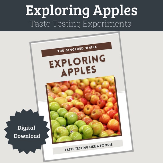 Apple Taste Testing Worksheet Homeschool Printable Foodie - Etsy