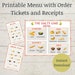 Pretend Play Mexican Restaurant Printable, Dramatic Play Food ...