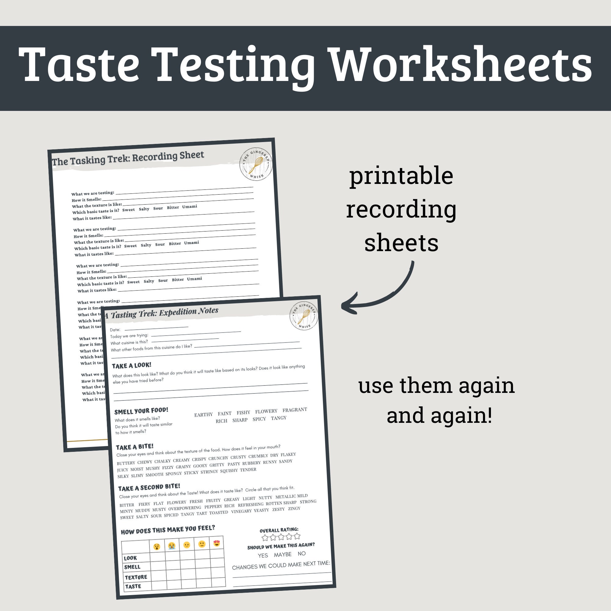 Taste Testing Activities - Kids Flavor Experiment Workshop, Kids ...