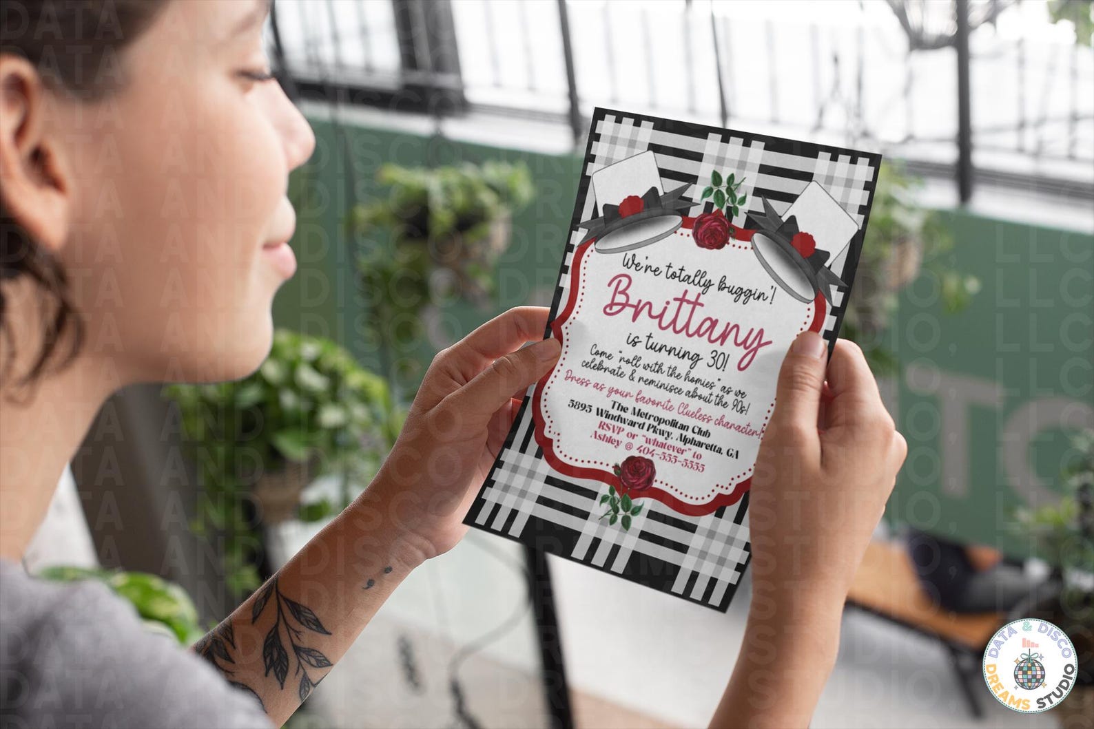 Clueless Invitation - Birthday - Canva Templates | 3 Designs | Cher ...