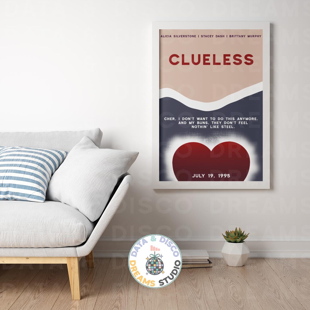 Clueless Movie Tai Digital Art Print | 90s Makeover Scene Printable ...
