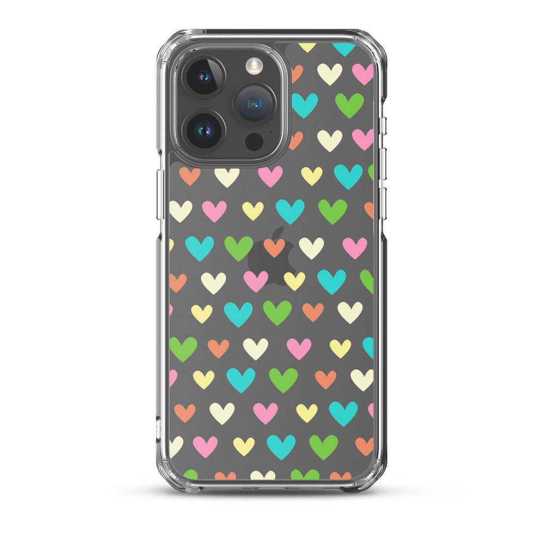 Clear Heart Case for Iphone® - Etsy
