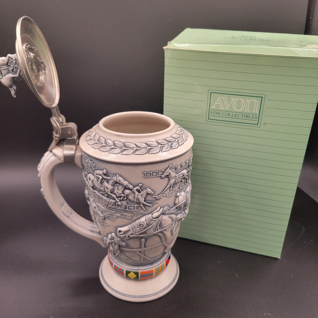 1992 Avon Kentucky Derby Stein - Etsy