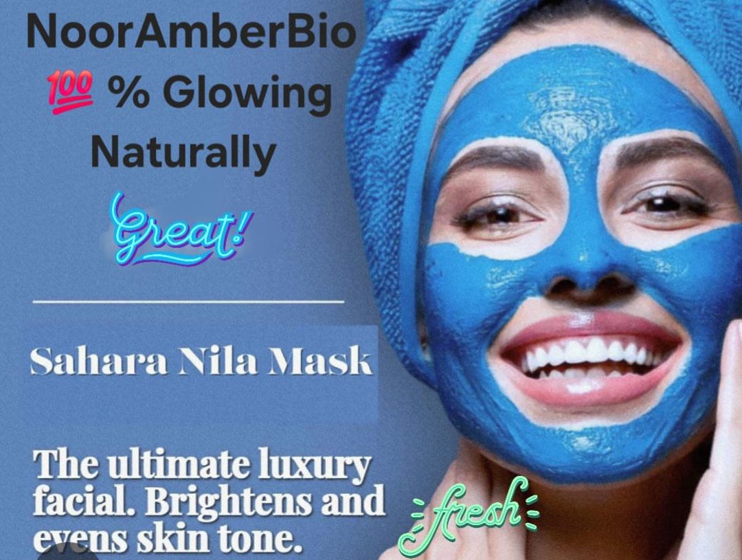 100% Authentic Moroccan Luxe Hammam Nila Mask, Soap,scrub, Serum,kess ...