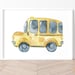 School Bus Printable Yellow School Bus Print Kids Room Decor - Etsy
