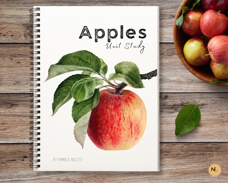 Apple Unit Study,apple Anatomy,apple Life Cycle,fall Homeschool ...