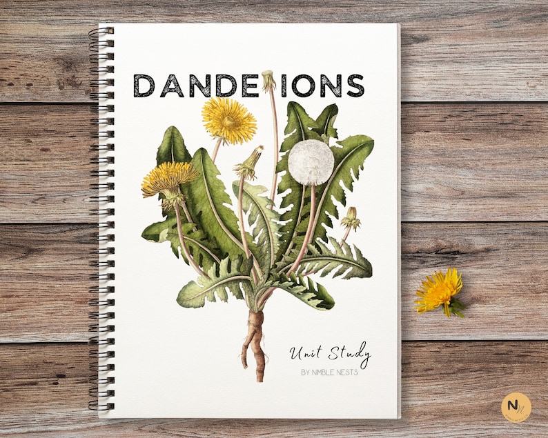 DANDELION Unit Study,spring Activity,plant Anatomy,flower Unit ...